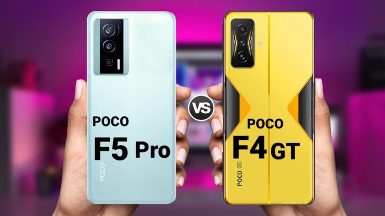 مقایسه گوشی پوکو F4 Gt با پوکو F5 پرو؛ تقابل Pocoهای شیائومی