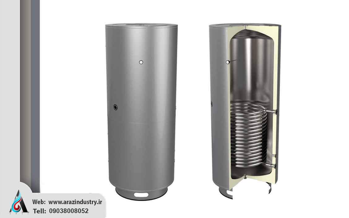راهنمای جامع منبع کویل دار (Coiled Tank) + خرید با ضمانت از سراسر ایران