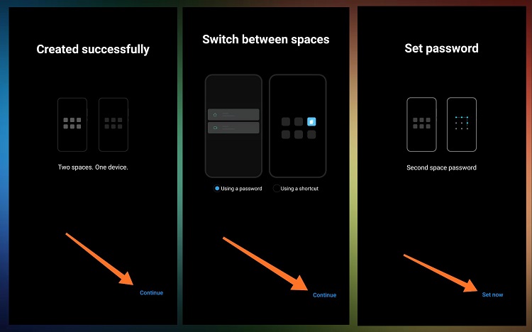 بازیابی فضای دوم شیائومی؛ آموزش بازیابی Second Space - تکفای